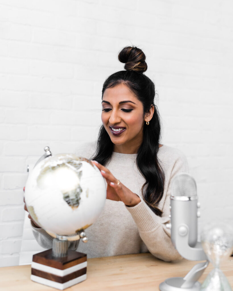 Priya Sam | Brand photoshoot for a podcast
